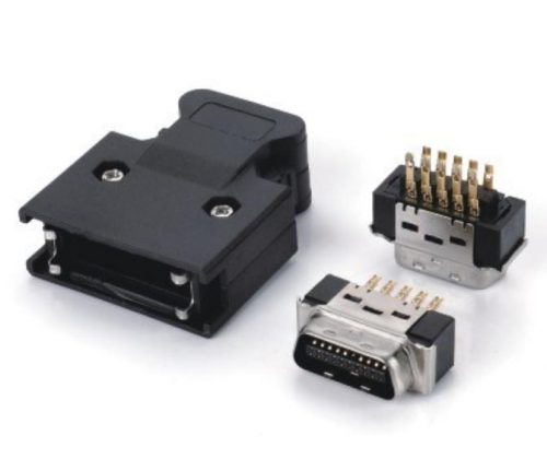 Servo MDR Connectors, 14P~50P Male Servo Motor SCSI Mini D Ribbon(MDR ...