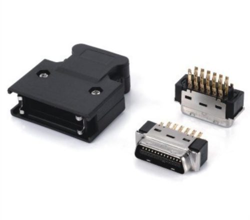 Servo MDR Connectors, 14P~50P Male Servo Motor SCSI Mini D Ribbon(MDR ...