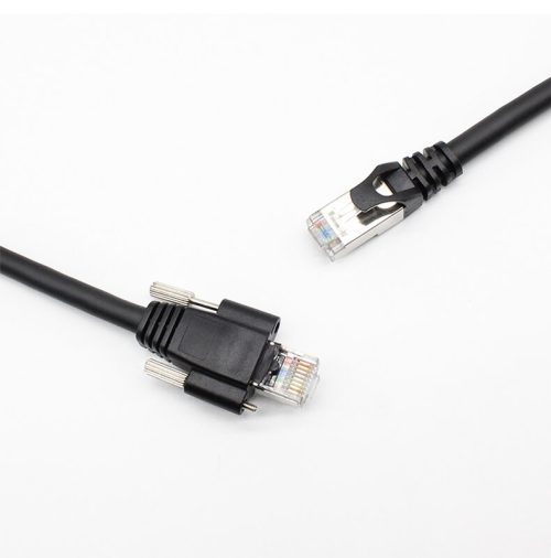 industrial grade ethernet cable-RJ45 Thumbscrews to RJ45 Industrial ...