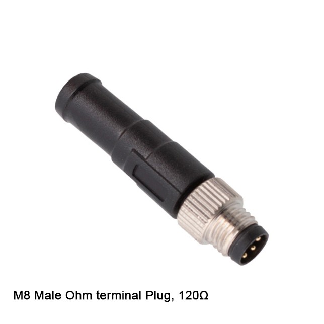 Circular 5 pin Connector M8 Female Ohm Terminal Plug - HANDSOME Cable