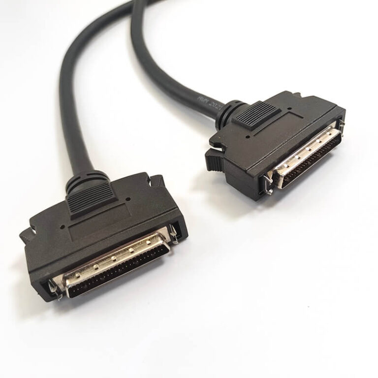 SCSI II DB 50P Male to DB 50P Male External SCSI Cable
