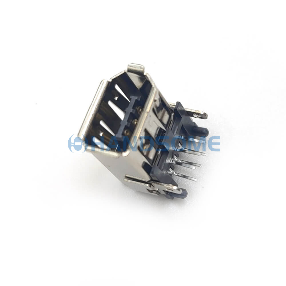 IEEE1394 6P Female Socket, Horizontal Pins Servo Encoder Connector ...